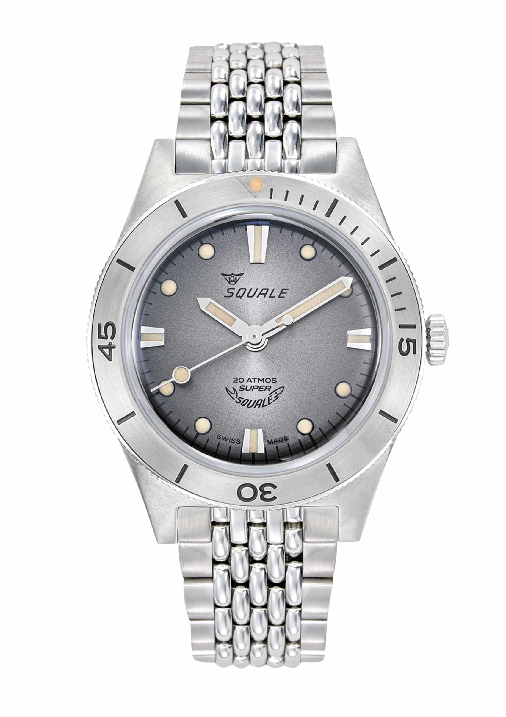 Super Squale Sunray Grey SUPERSSG – chronofactum.com